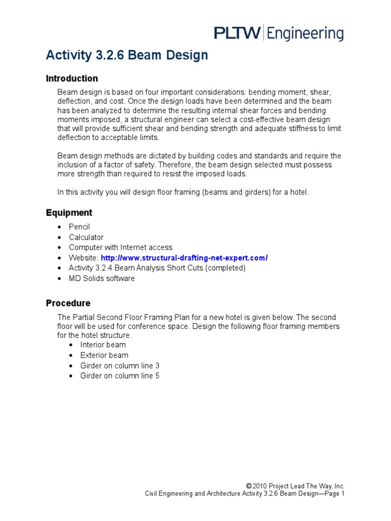3 2 6 A Beamdesign | PDF | Beam (Structure) | Bending