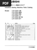 Mitsubishi LU2-400-BOB LU2-410-B1T LU-420-BOB LU2-430-B1T | PDF | Machines | Sewing