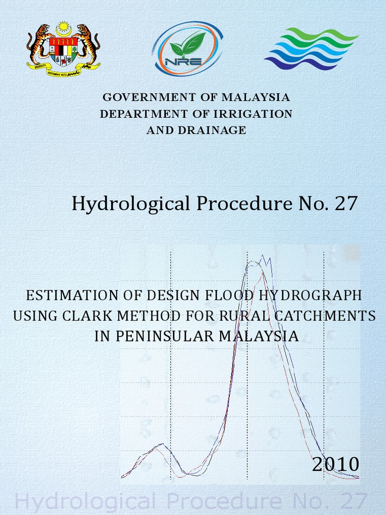 Estimation of Design Flood Hydrographs Using Clark Method for Rural Catchments in Peninsular ...