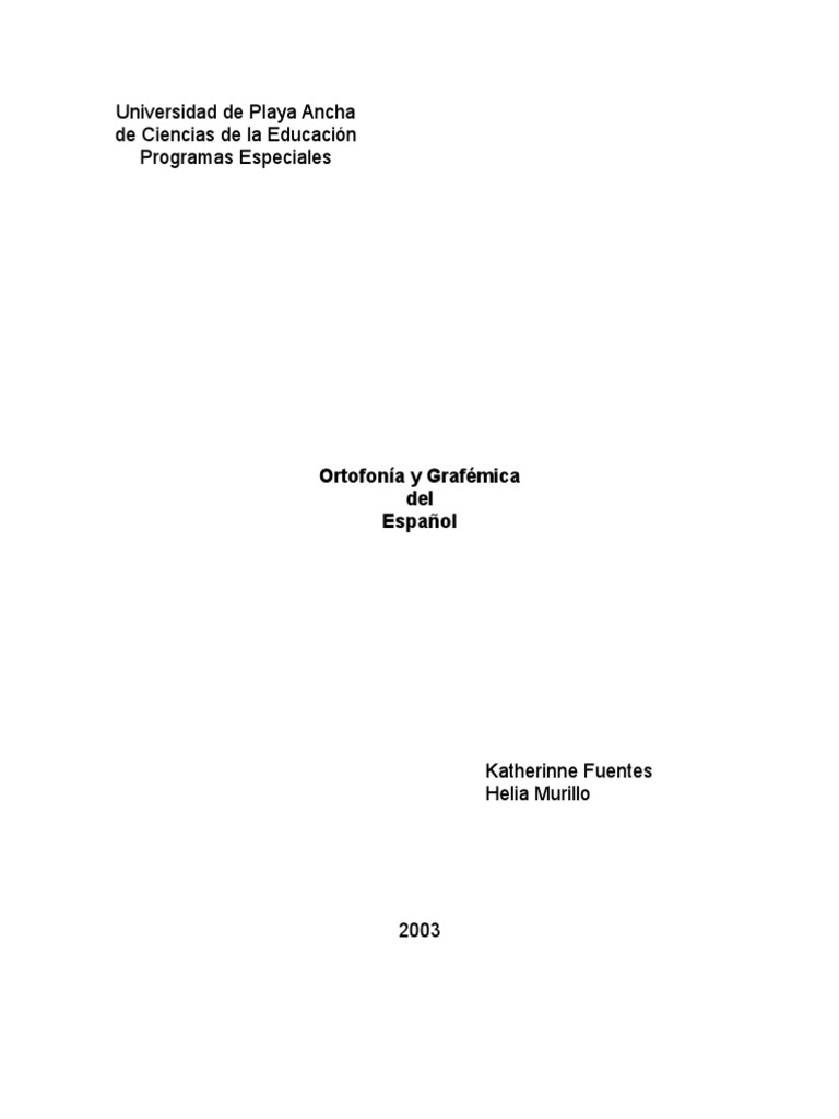 Manual Grafemica | PDF | Fonología | Fonema