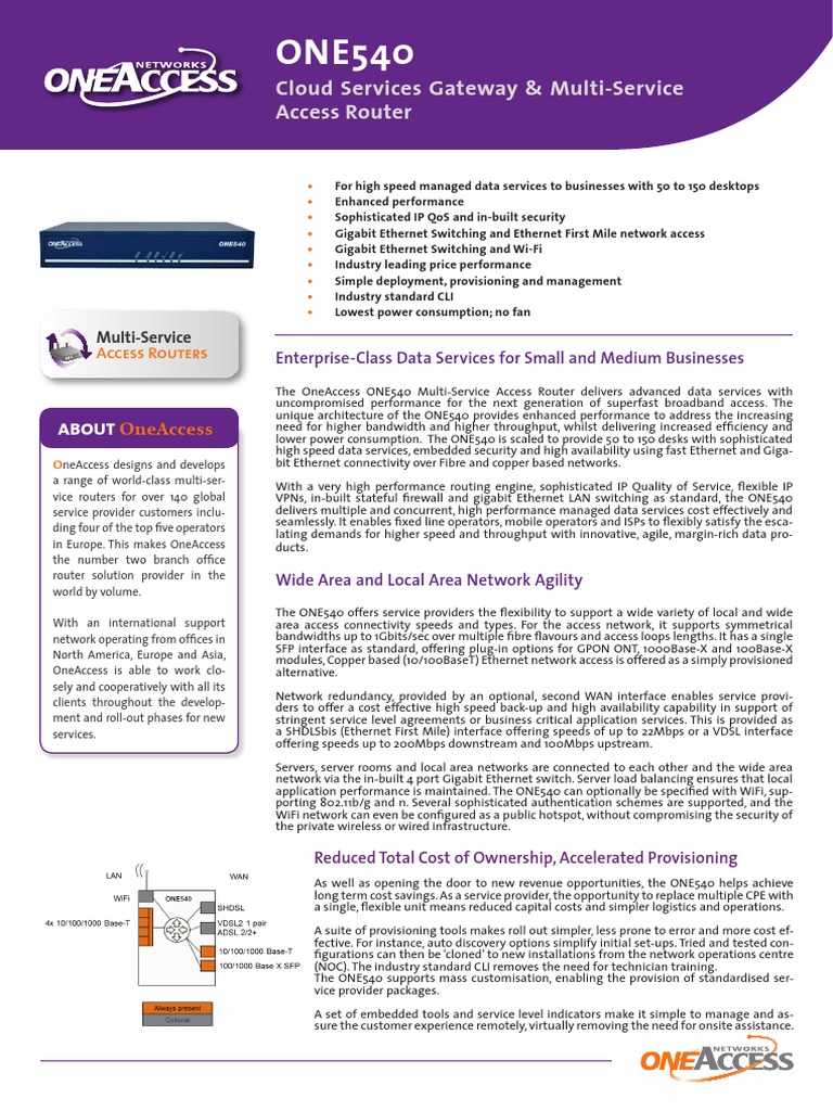 2013 Ds One540 PDF | PDF | Internet Access | Computer Network