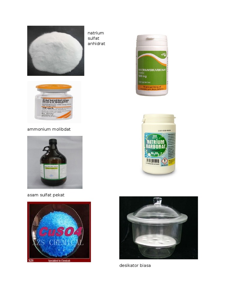 Chemical Compounds and Desiccators | PDF