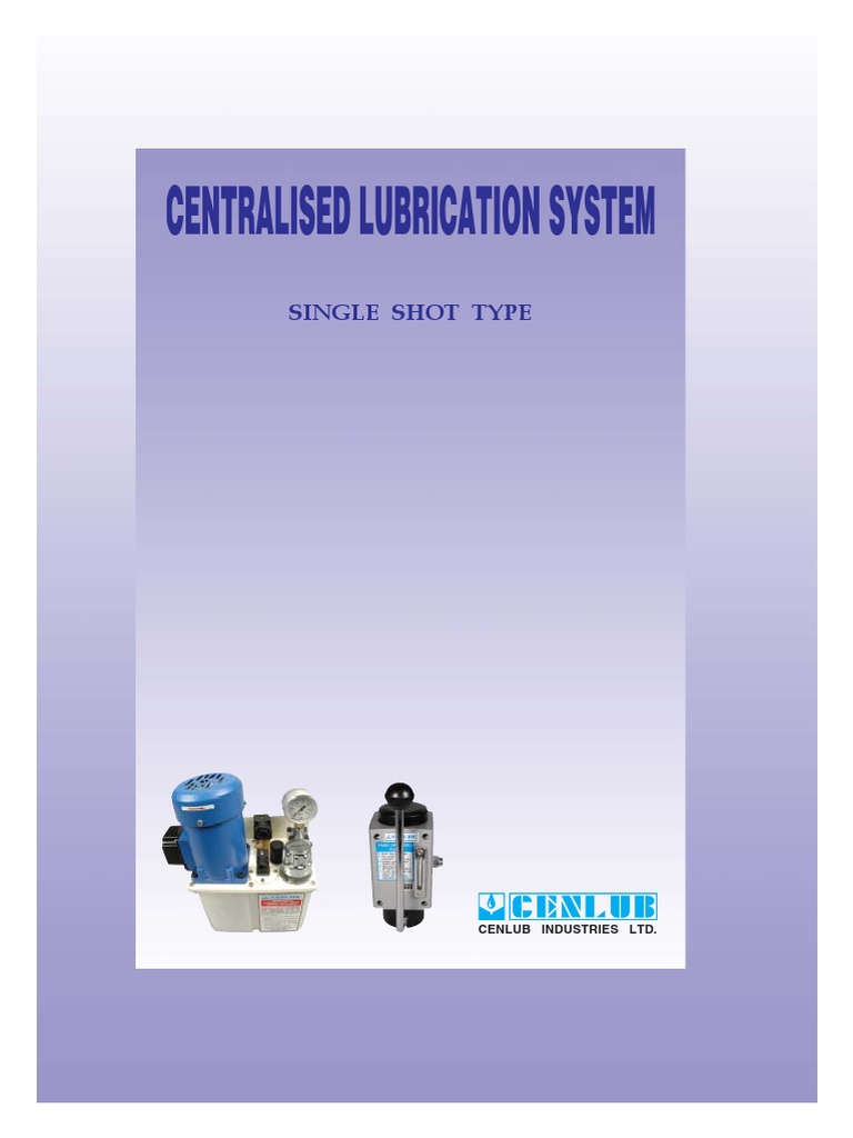 Cenlub Dimensional Catalogue | Pump | Valve