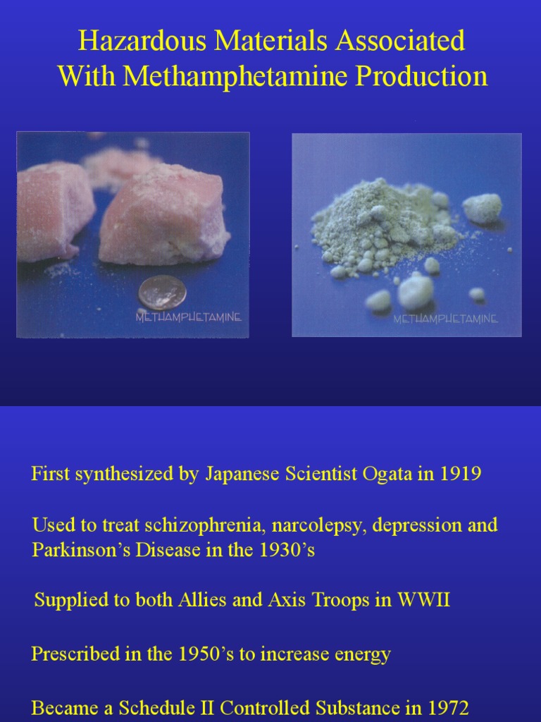 Hazardous Materials Associated With Methamphetamine Production | PDF