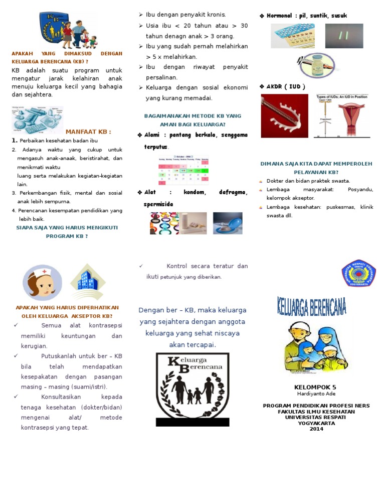 Leaflet KB Kelompok | PDF