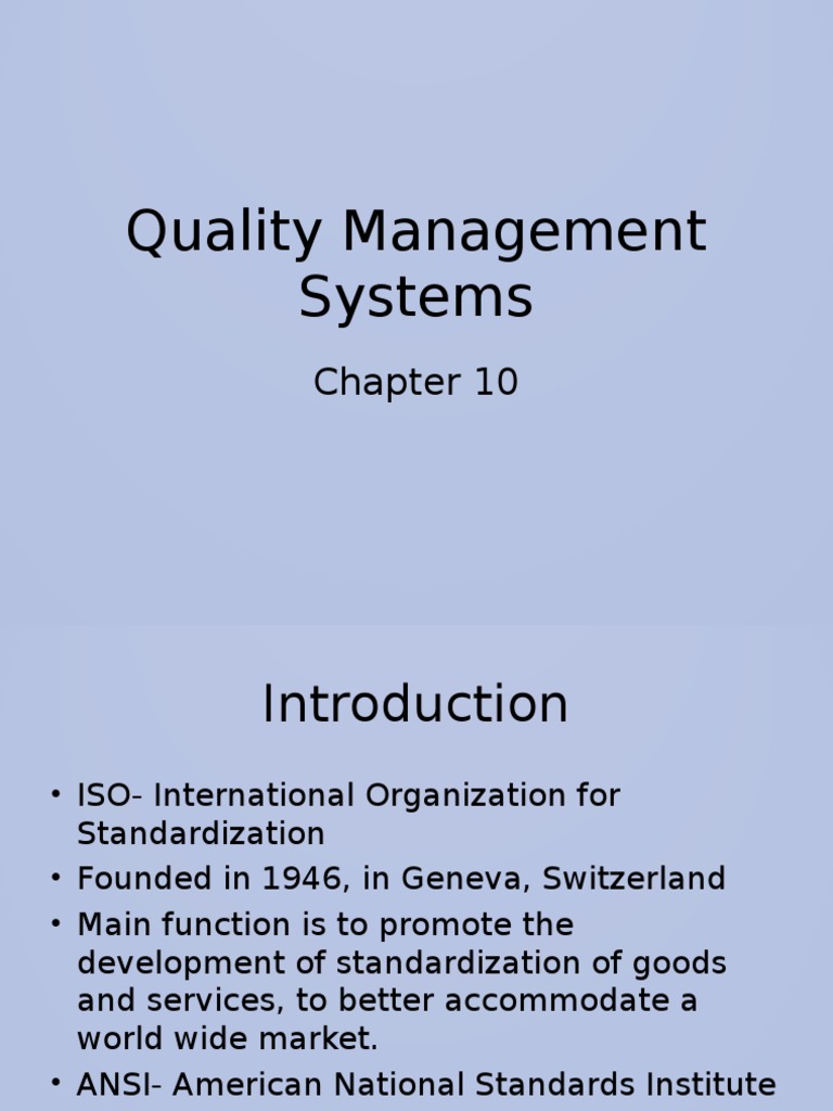 Quality Management Systems | PDF | Iso 9000 | Audit