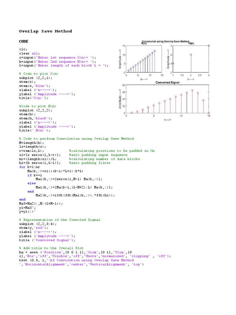 DSP Lab 4 | PDF | Convolution | Systems Theory