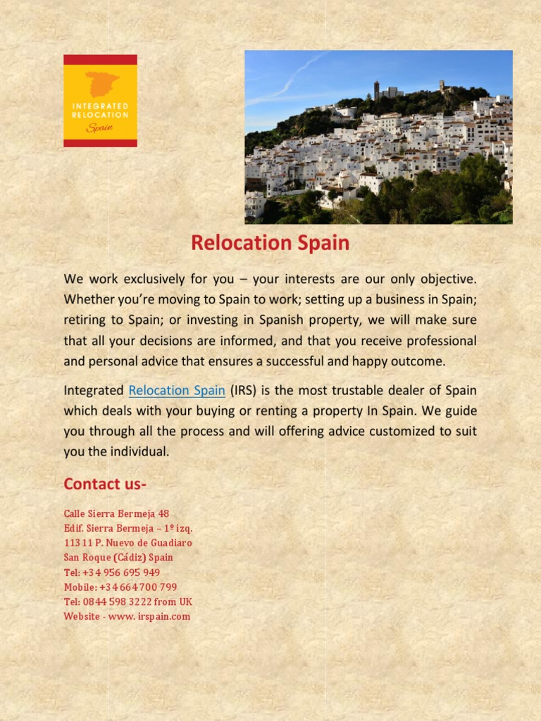 Relocation Spain | PDF