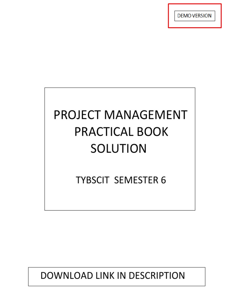 PROJECT Management Practical Solution Tybscit Sem 6 STARUML | PDF ...