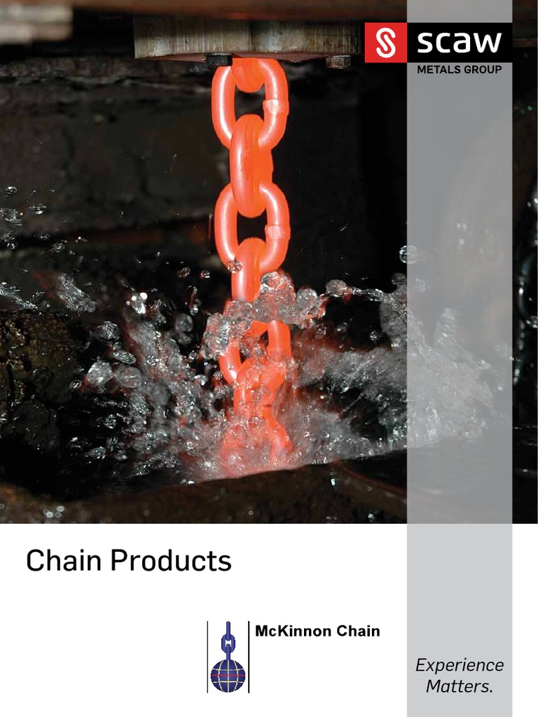 Chain Products: Experience Matters | PDF | Heat Treating | Lumber