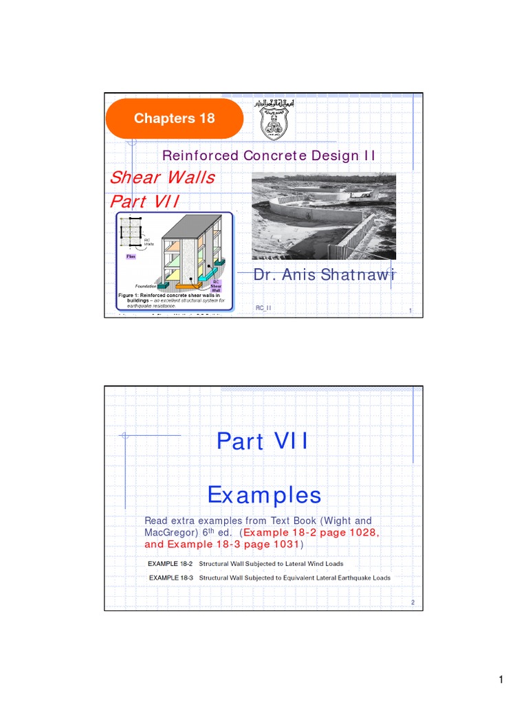 Shear Wall Design Examples | PDF | Strength Of Materials | Bending