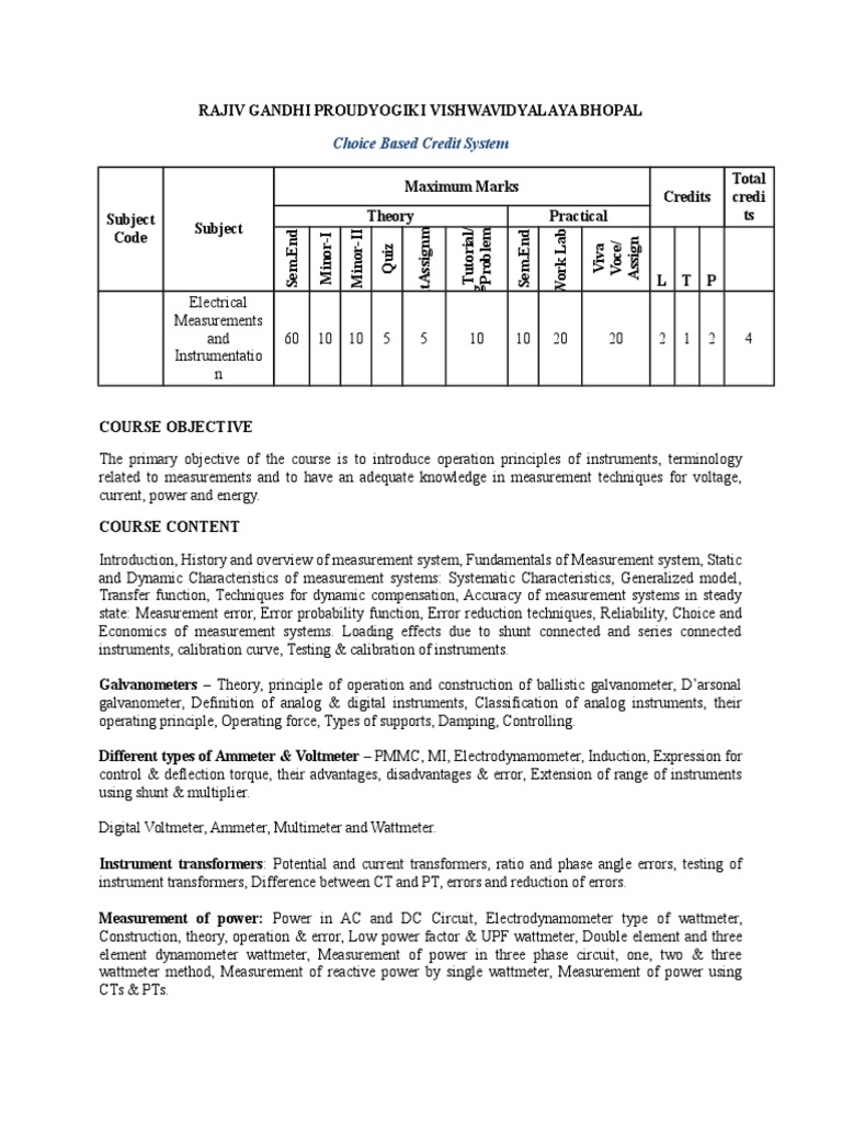 III-sem EX Syllabus RGPV | PDF | Amplifier | Operational Amplifier
