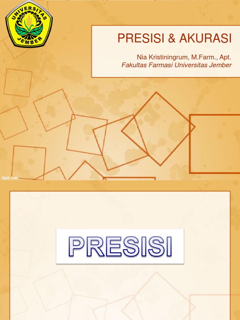 Akurasi Presisi | PDF