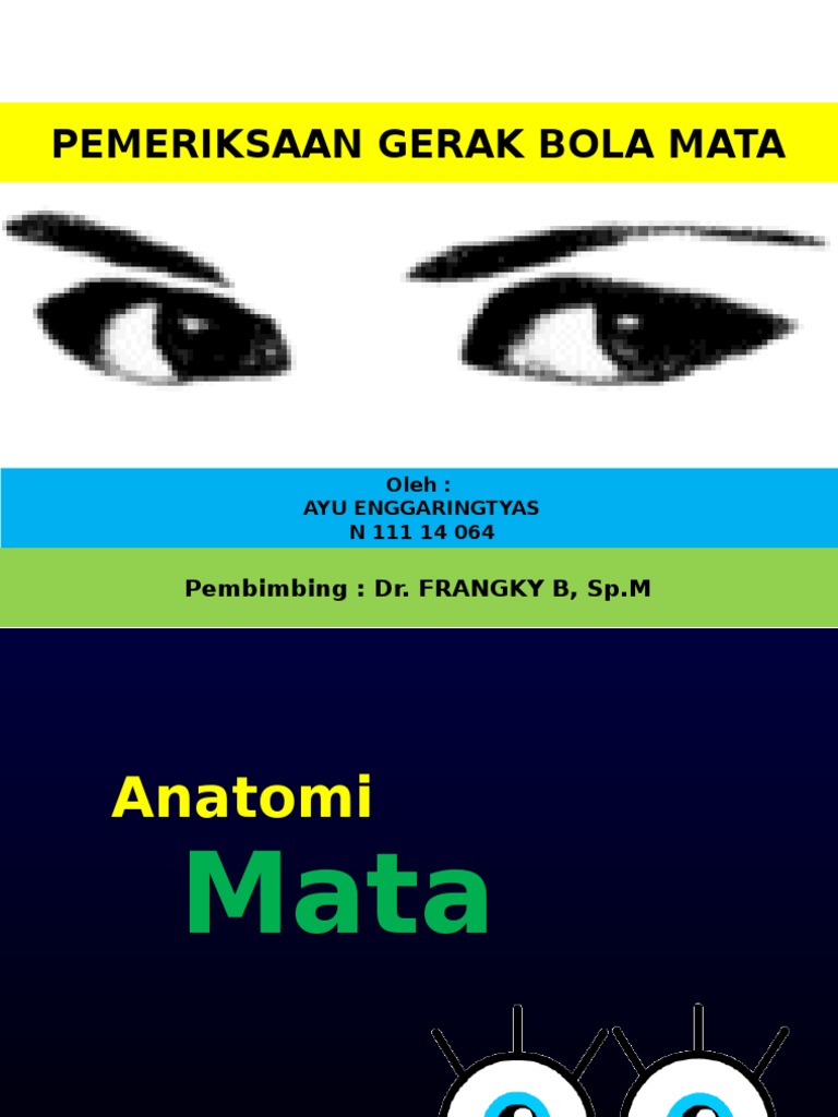 Pemeriksaan Gerak Bola Mata | PDF | Sains & Matematika