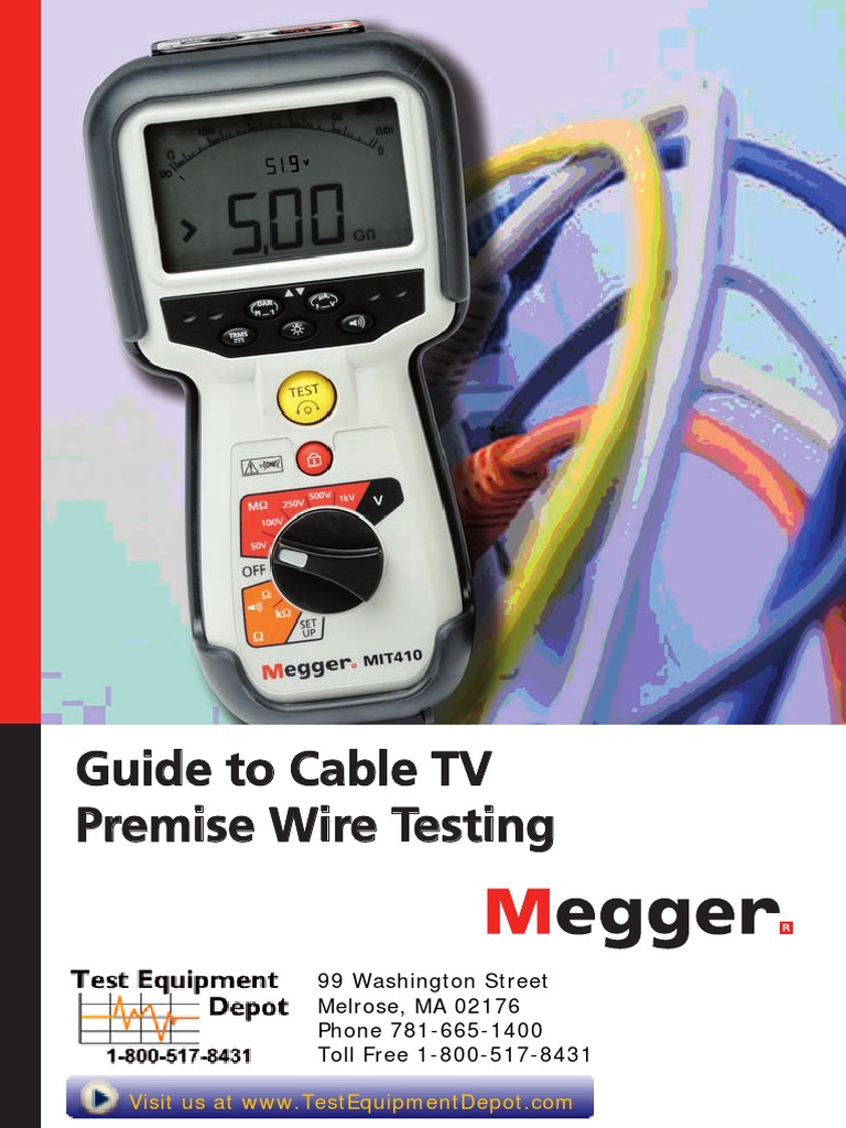 Guide To Cable TV Premise Wire Testing | PDF | Telephone | Electric Current