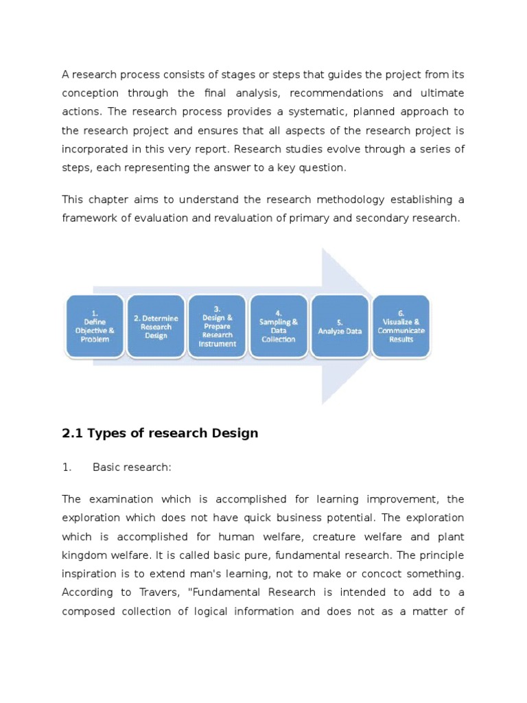 2.1 Types of Research Design | PDF | Research Design | Sampling ...