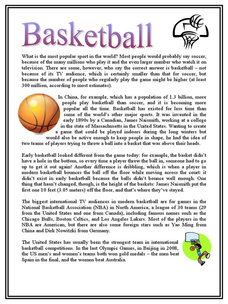 Basketball | PDF | National Basketball Association | Ball Games