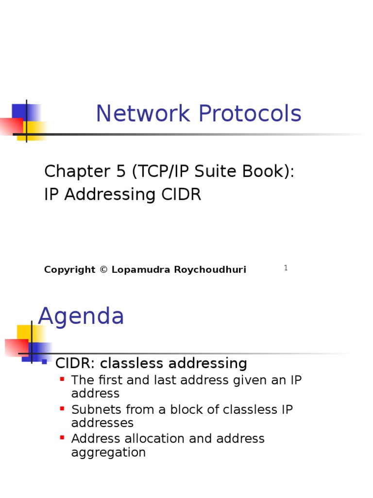 4 - IP Addressing CIDR v2 | PDF | Ip Address | Network Protocols