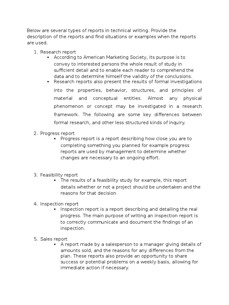 Technical Writing Activity 2 | PDF