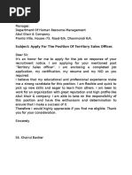 Salary Increment Request Letter | PDF