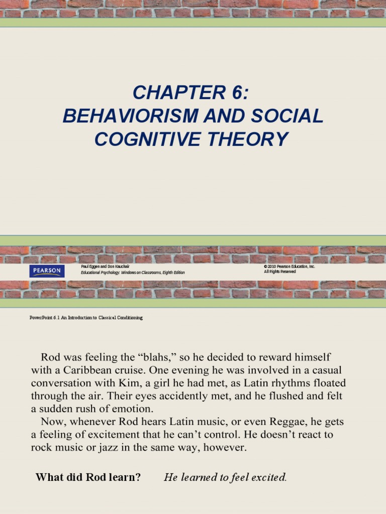 Psy6015 l1 Ref | PDF | Reinforcement | Classical Conditioning