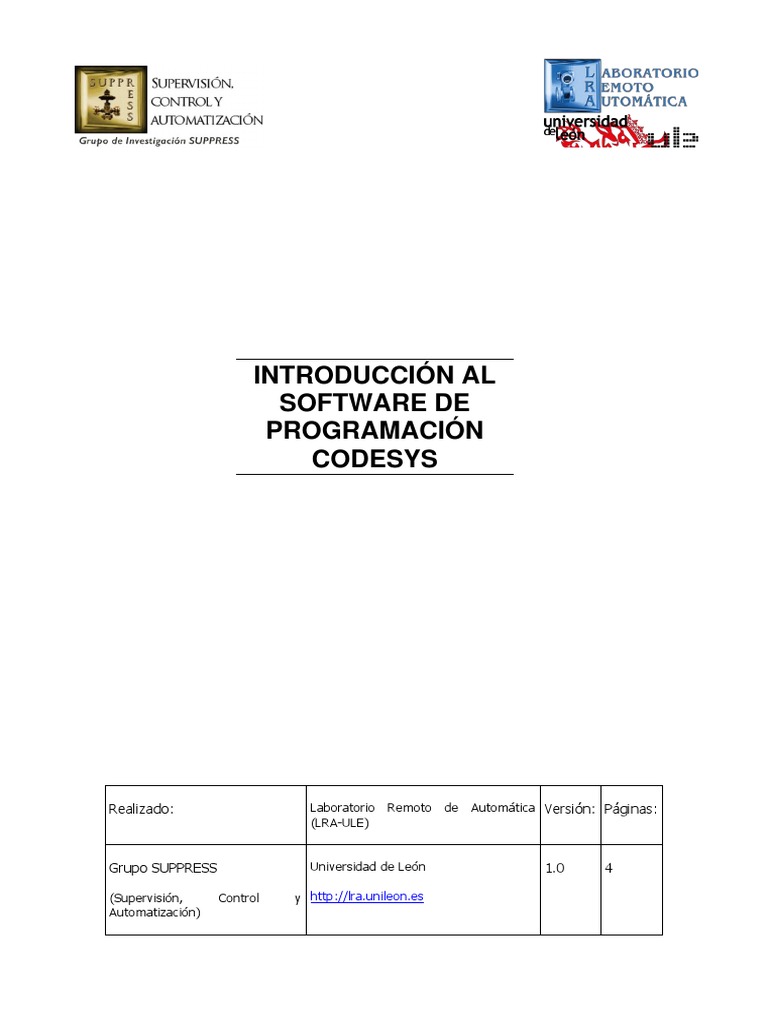 Manual Software - Codesys PDF | PDF | Programa de computadora | Programación