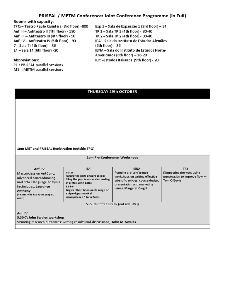 Joint Programme in Full Final | Download Free PDF | Justification ...
