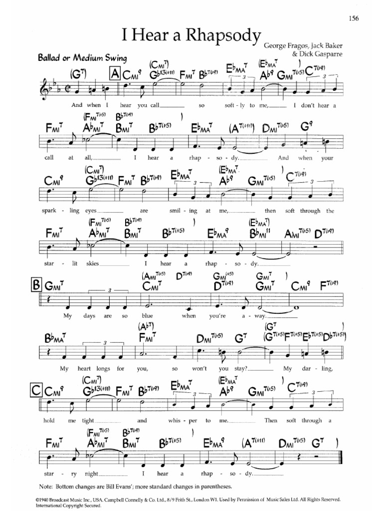 334284158 I Hear a Rhapsody PDF