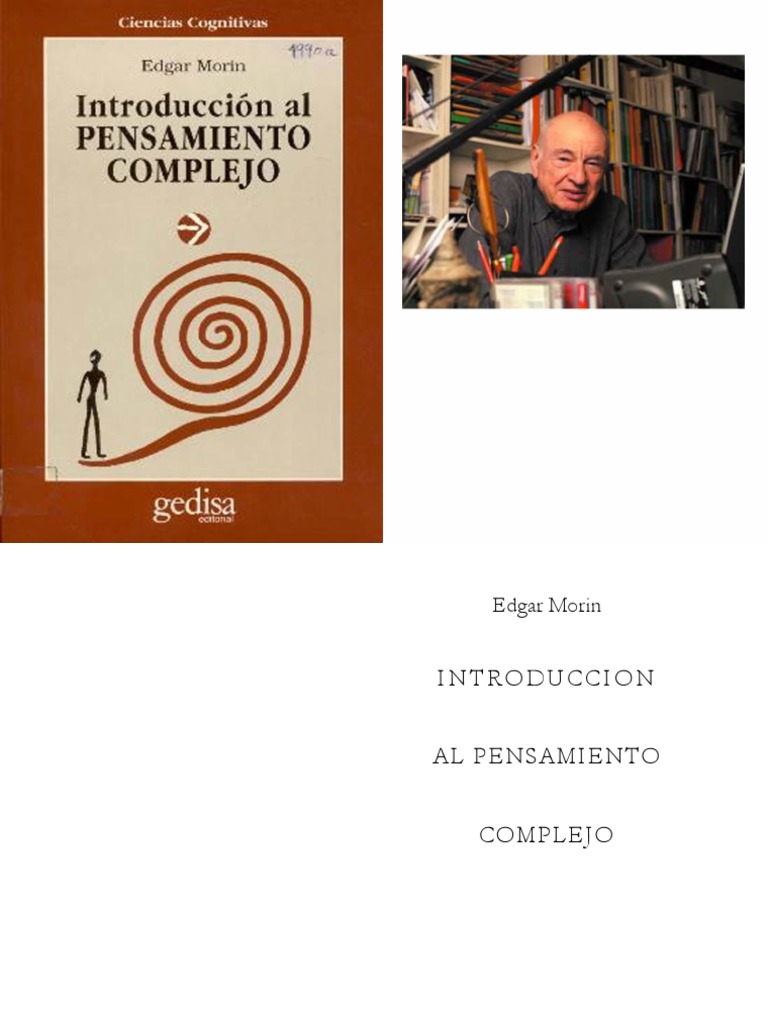 27 - Introduccion Al Pensamiento Complejo - Edgar Moran | PDF | Complejidad | Science