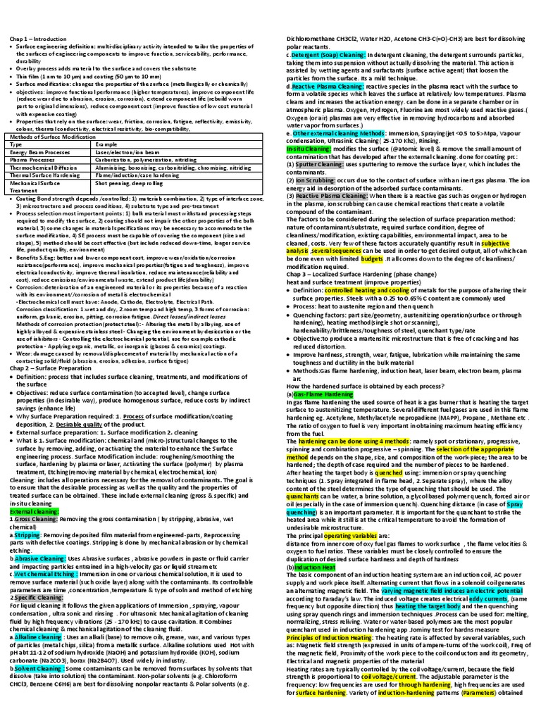 Cheat Sheet Main Ratan | PDF | Corrosion | Steel