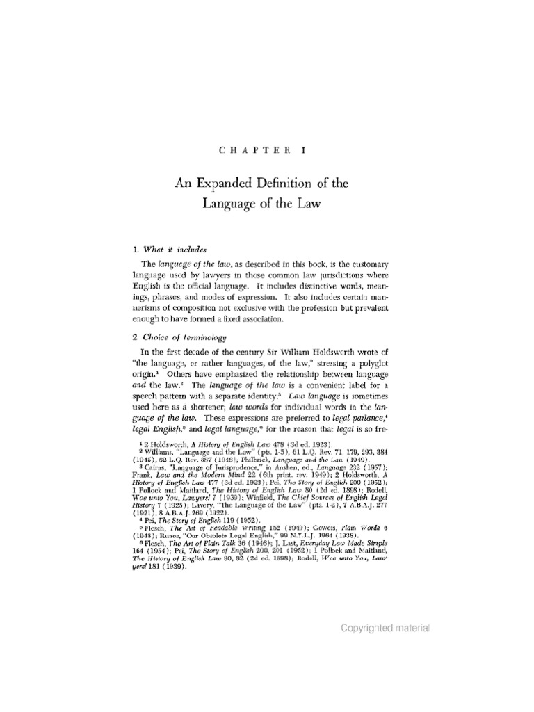 Language of The Law | PDF | Languages