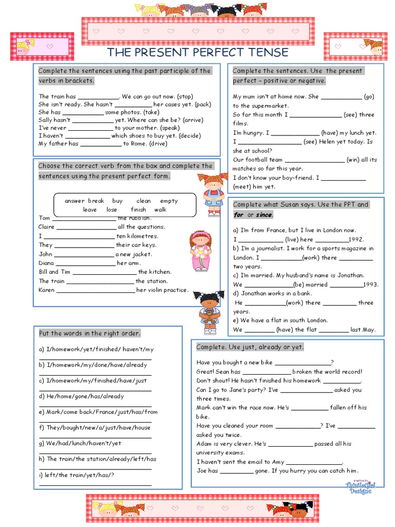 Mastering the Present Perfect Tense | PDF