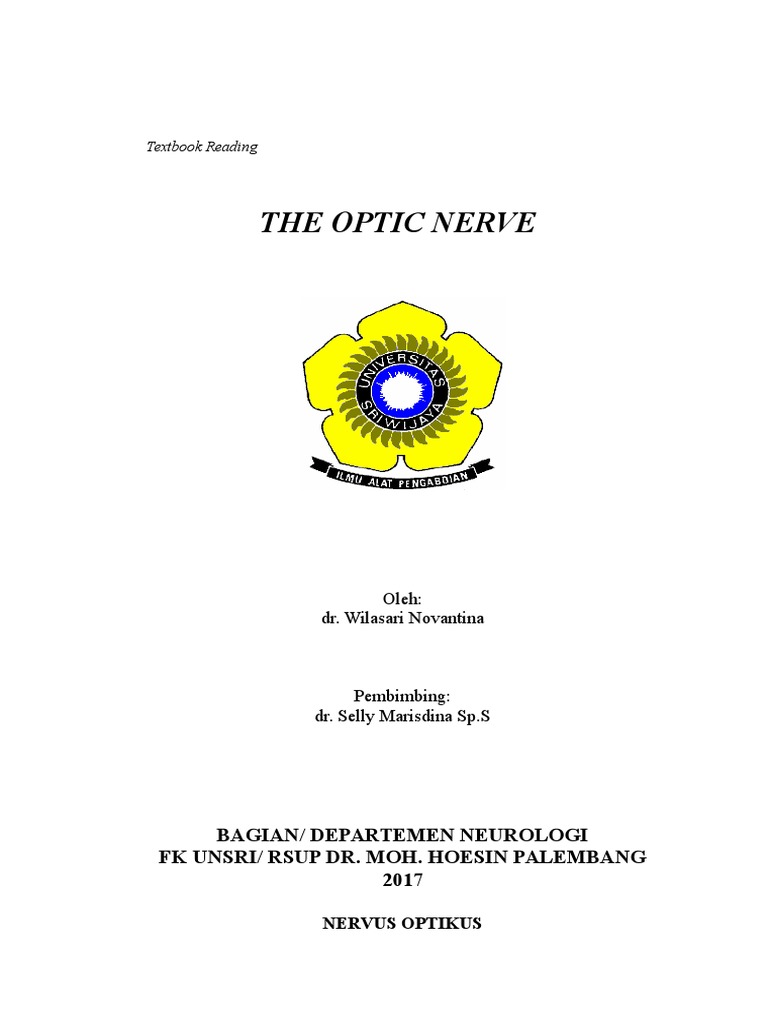 Nervus Optikus | PDF | Kajian Bahasa Asing | Sains & Matematika