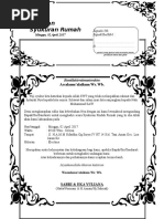 Undangan Sabun | PDF | Memasak, Makanan, & Anggur