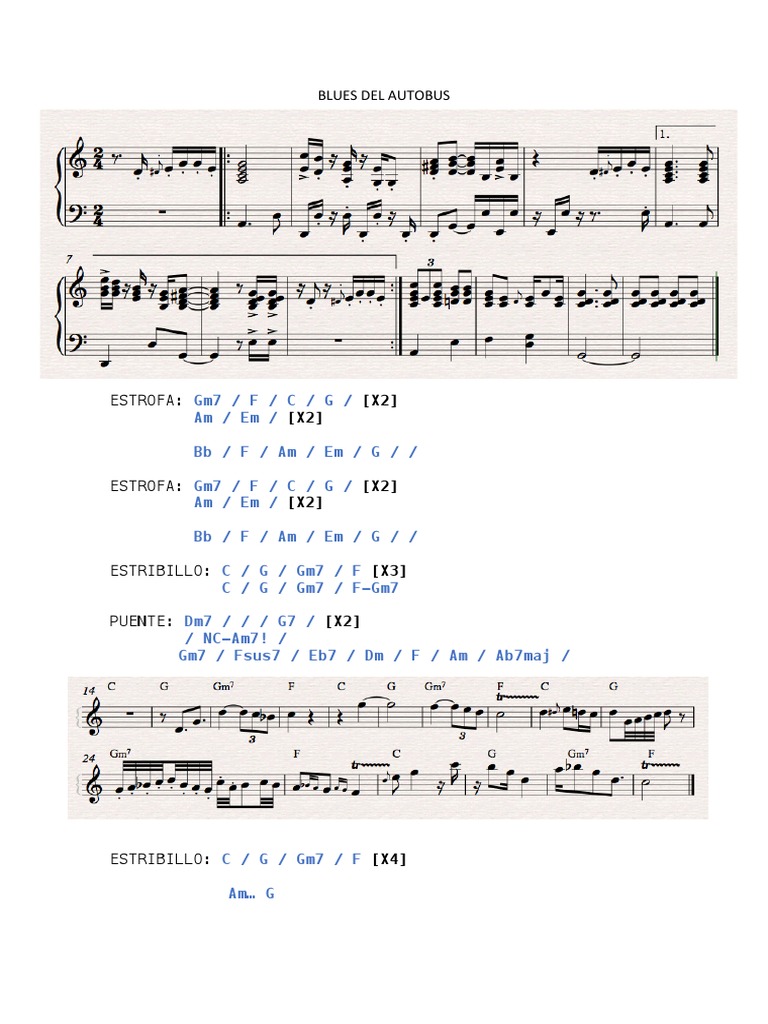 Blues Del Autobus | PDF | Tecnología