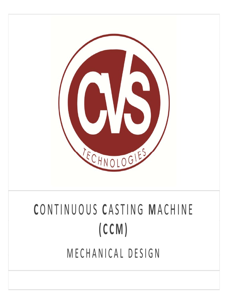 CCM Mechanical-Design Presentation | PDF | Industries | Mechanical ...