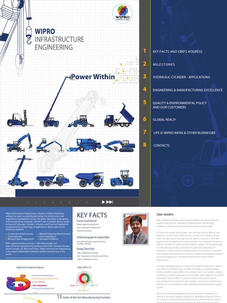 Wipro Infrastructure Engineering PDF | PDF | Loader (Equipment) | Truck