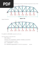 Structural Analysis Problems For Practice | PDF | Bending | Truss