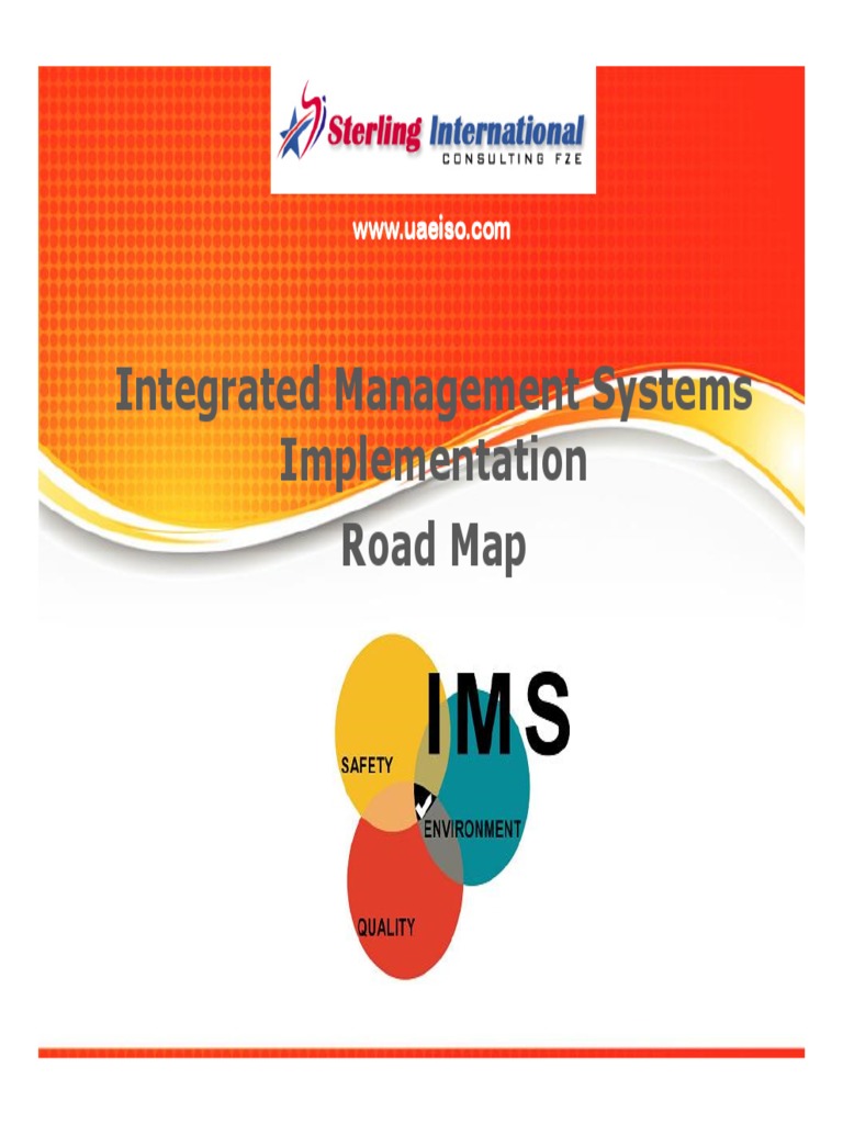 IMS - Integrated Management System Implementation Steps-Sterling ...