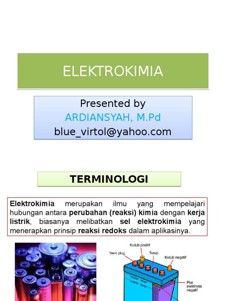 MATERI ELEKTROKIMIA