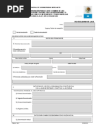 Constitución de Sociedad M4: Forma Precodificada Del Registro Público de Comercio | PDF | Business