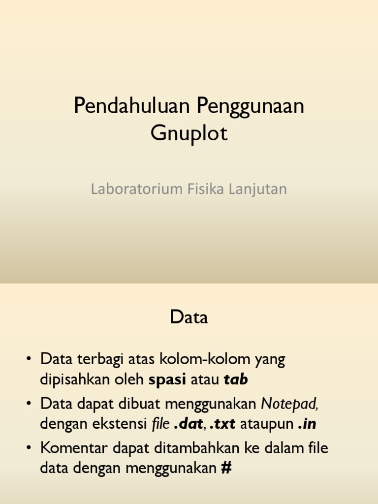 Gnuplot PDF | PDF