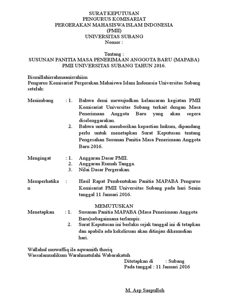 SK Panitia Mapaba 2016 | PDF