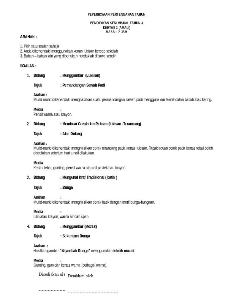 Amali PSV PPT THN 4 | PDF