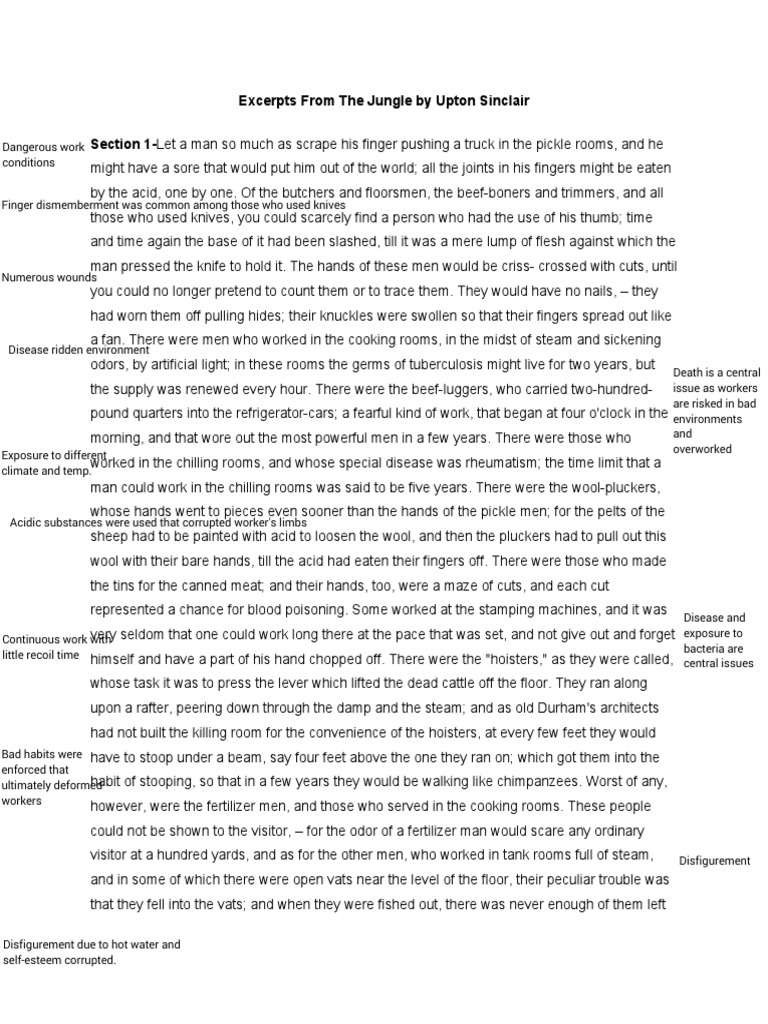 Kami Export - Excerpt The Jungle PDF Jose Iwaki | PDF | Ham | Meat