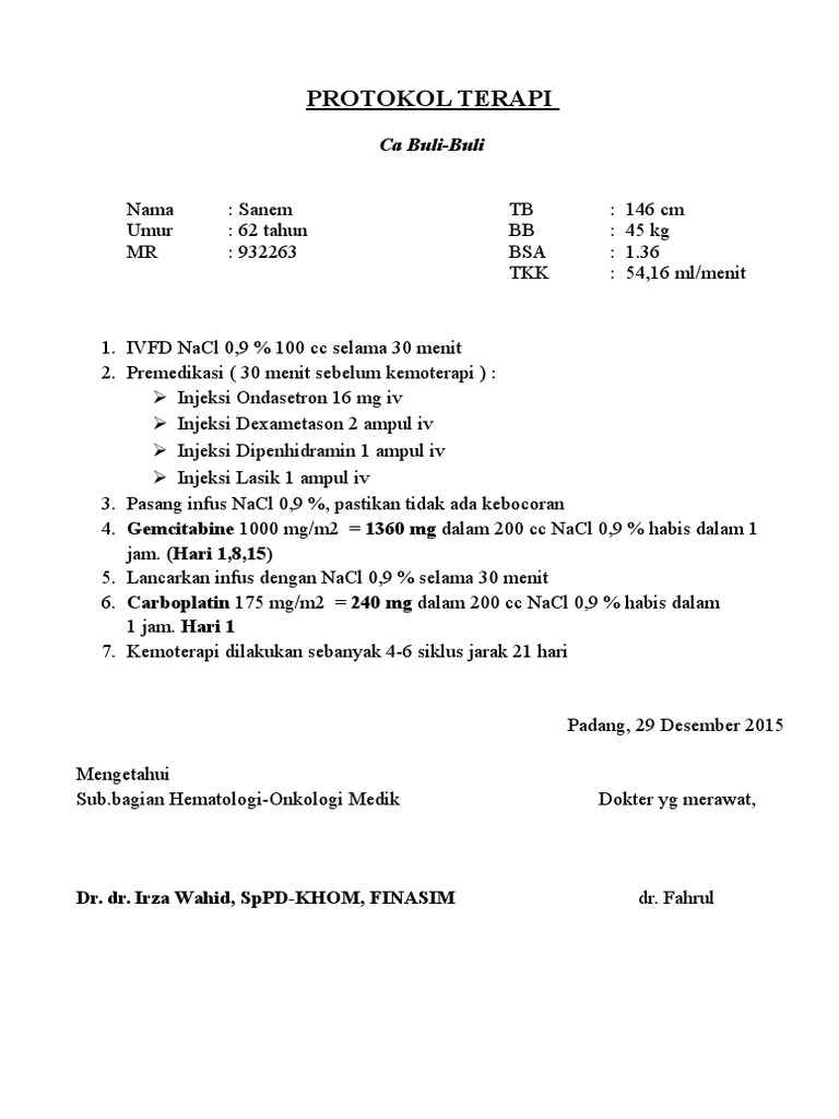 Protokol Ca Buli-Buli | PDF