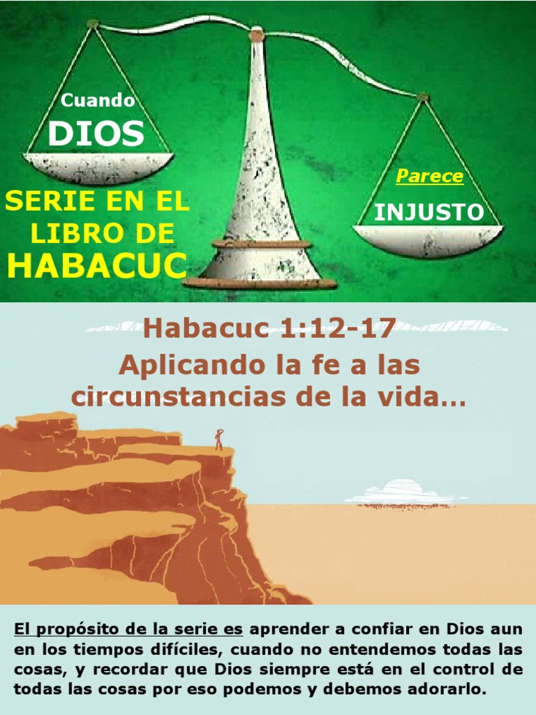 Serie en Habacuc 1de12a17 | PDF