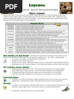 Nutritional Comparison of Beans | PDF