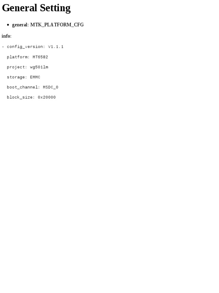 MT6582 Android Scatter | PDF | Operating System Technology | Mobile Linux