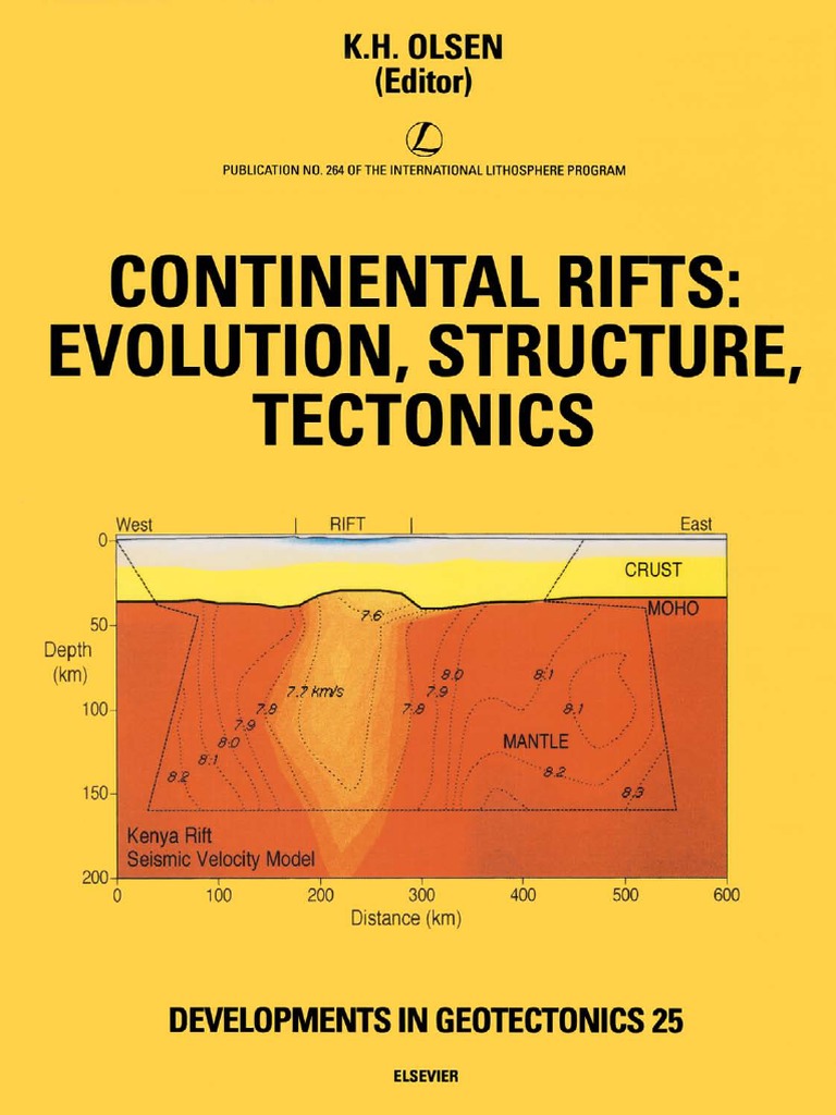 Continental Rifts Evolution Structure Tectonics Developments in ...